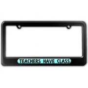 Teacher License Plate Frames