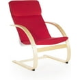Teachers Rocker Red Chair - School Living Room - Walmart.com