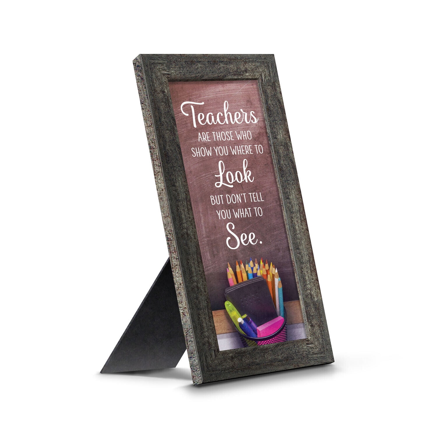 Teachers Show You Where to Look, Teacher Gift, Thank You Picture Frame ...
