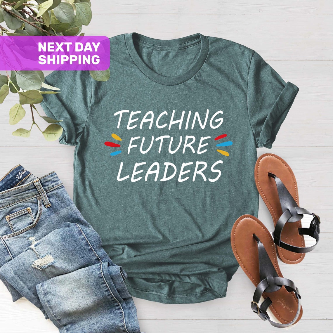 Teaching Future Leaders Shirt®, Elementary School Teacher, Teaching is ...