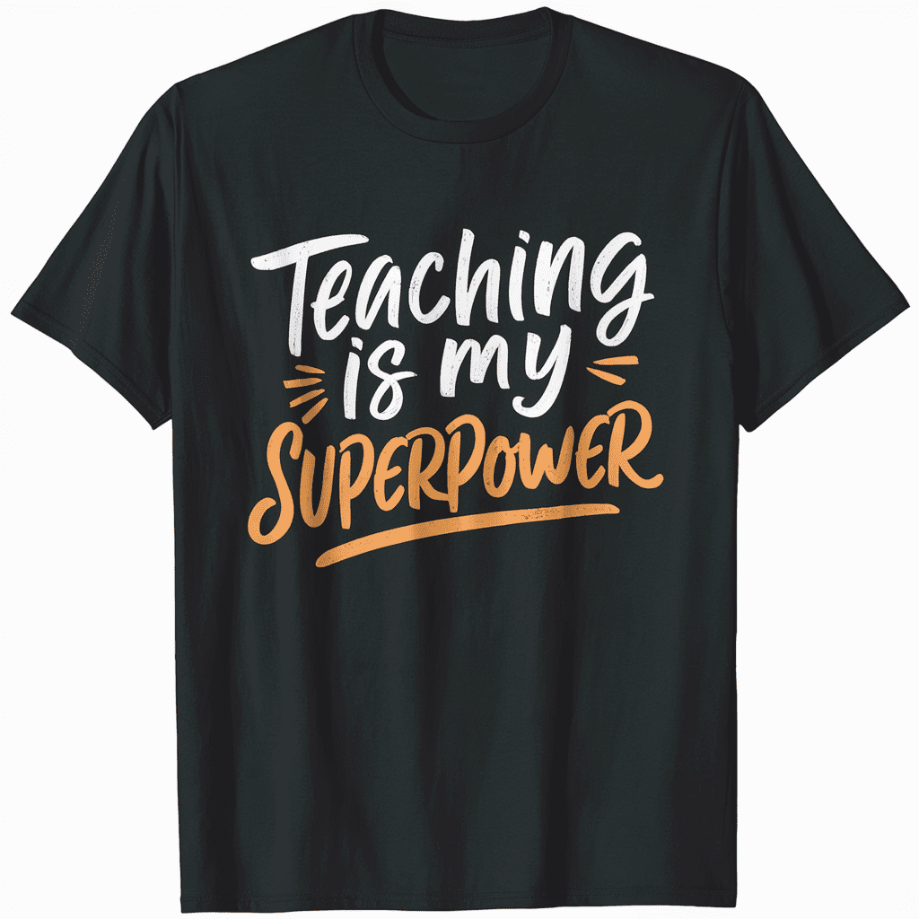 Teaching Is My Super Power Gifts T-Shirt - Walmart.com
