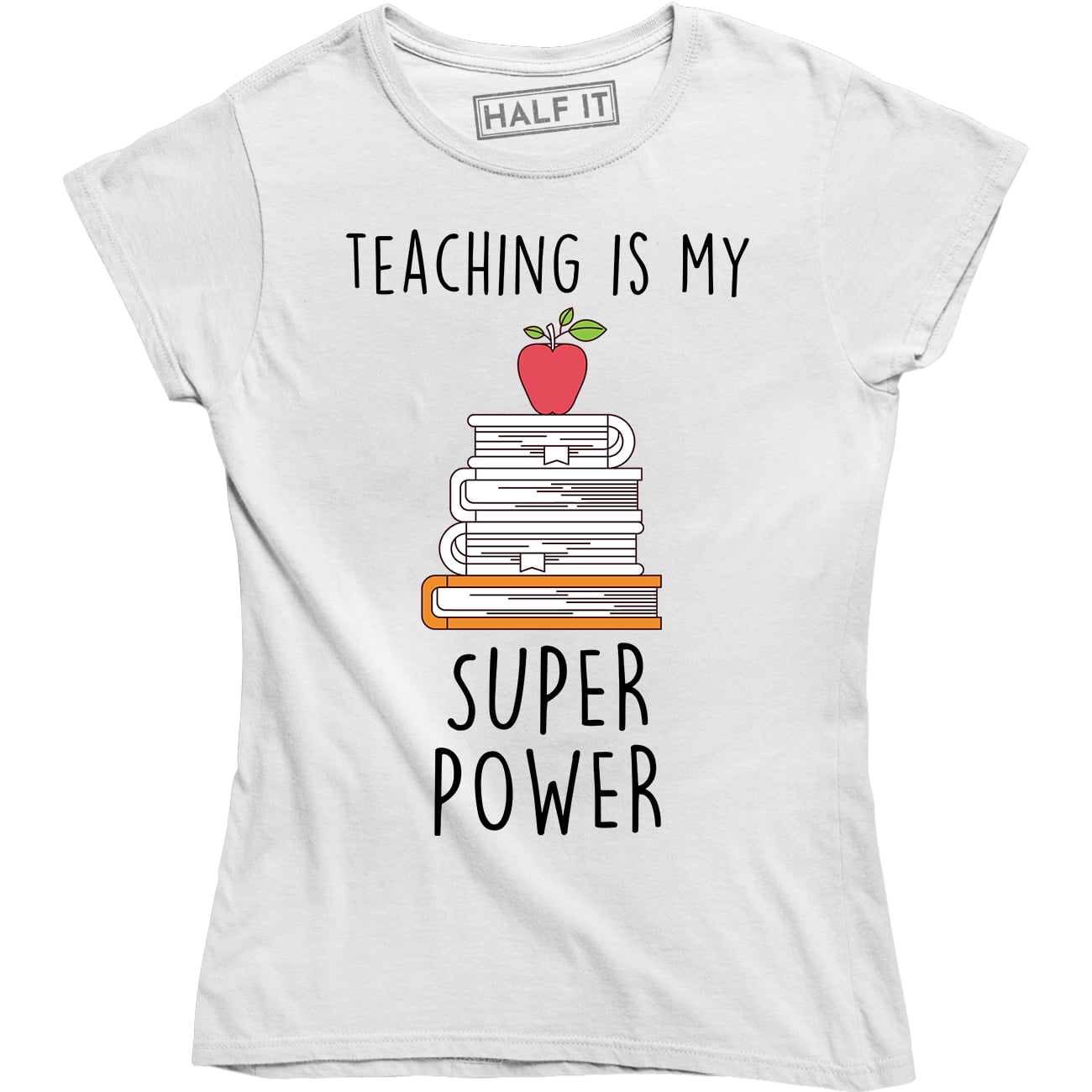 Teaching Is My Super Power - Teacher's Day Short Sleeve T-Shirt ...