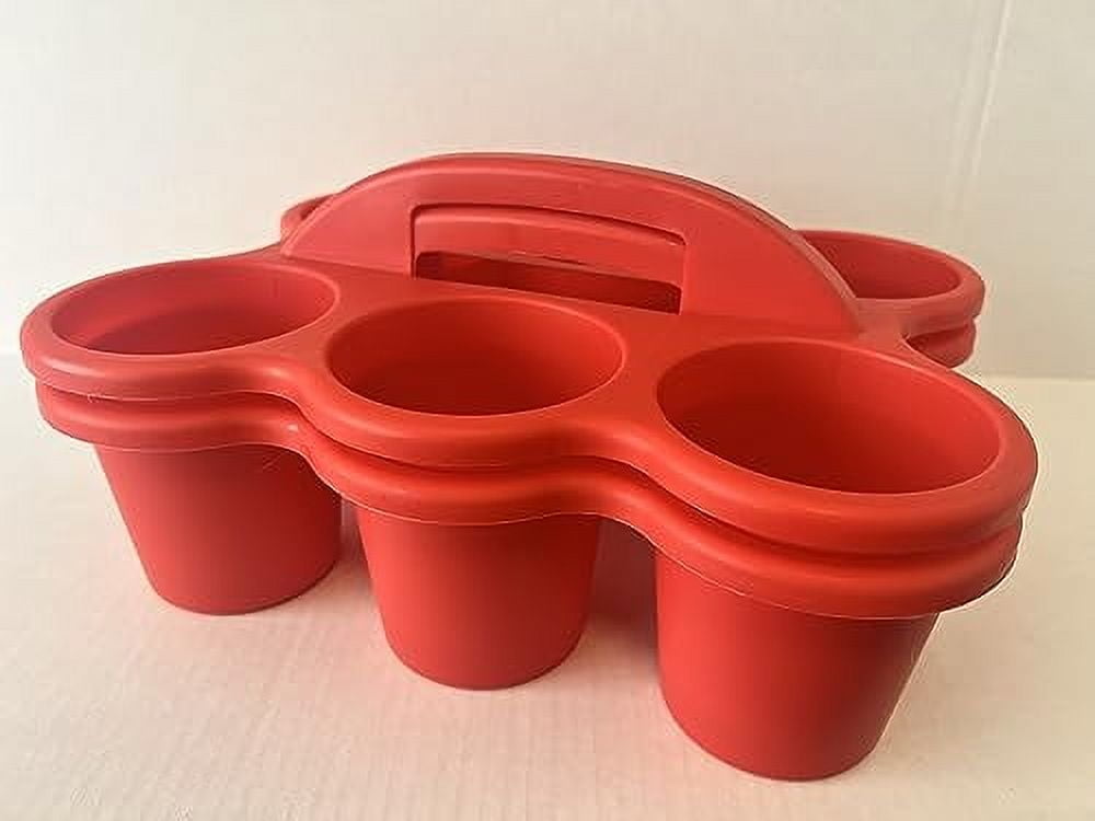 Teaching Tree Cup Caddy 6 Hole (Red) - Walmart.com