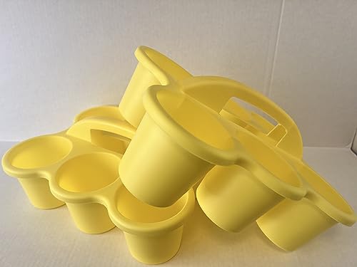 Teaching Tree Cup Caddy 6 Hole (Yellow) - Walmart.com
