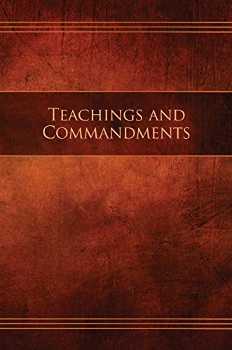 Pre-Owned Teachings and Commandments, Book 1 - Teachings and ...