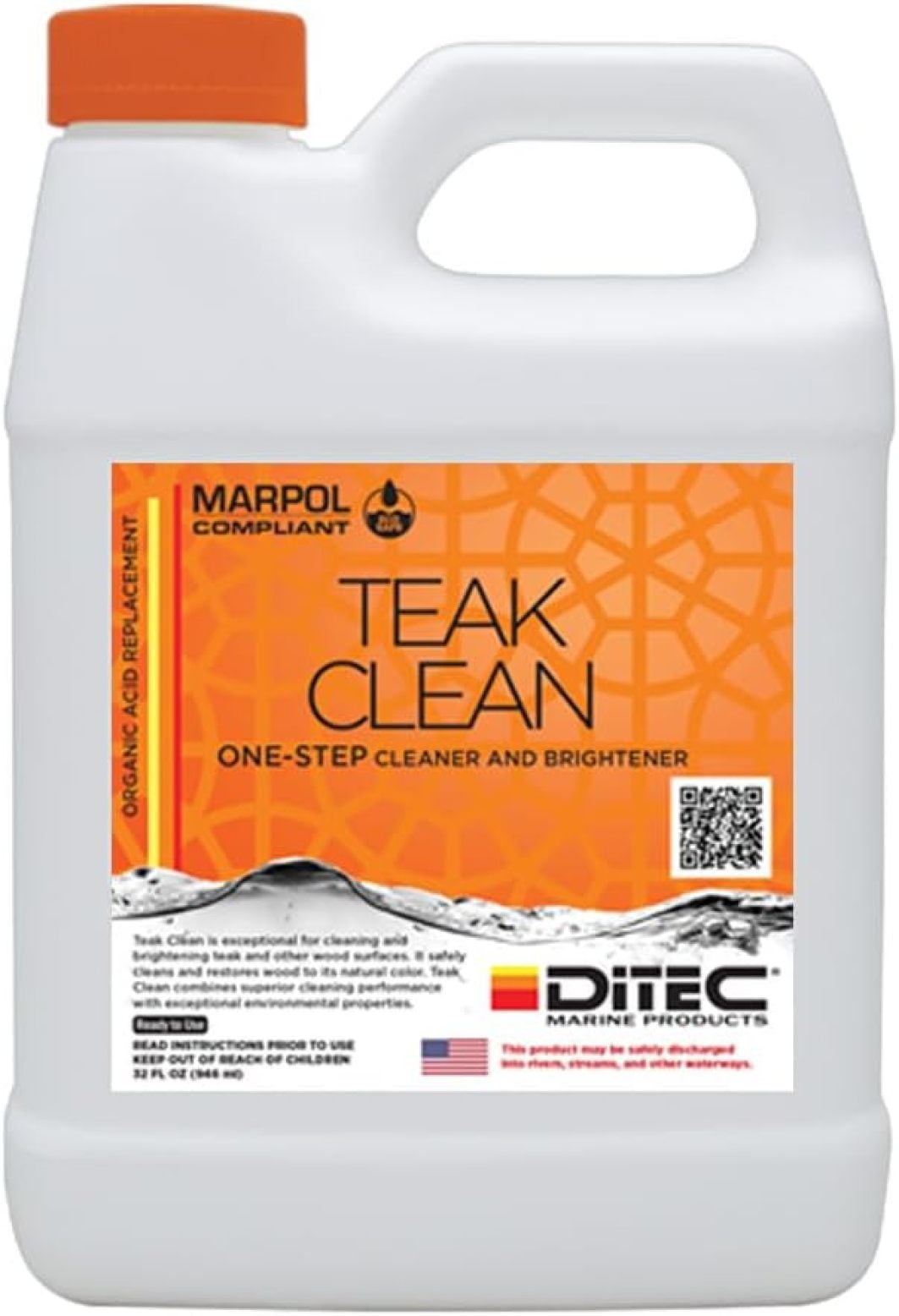 Teak Clean,1 Quart - Walmart.com