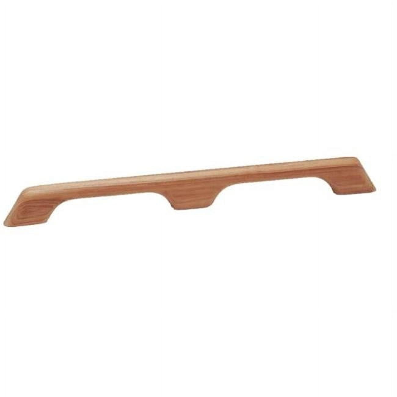 NewAlthlete Solid Teak Handrail, Two Loops, 23 Inch Length, 2-3/8 Inch ...