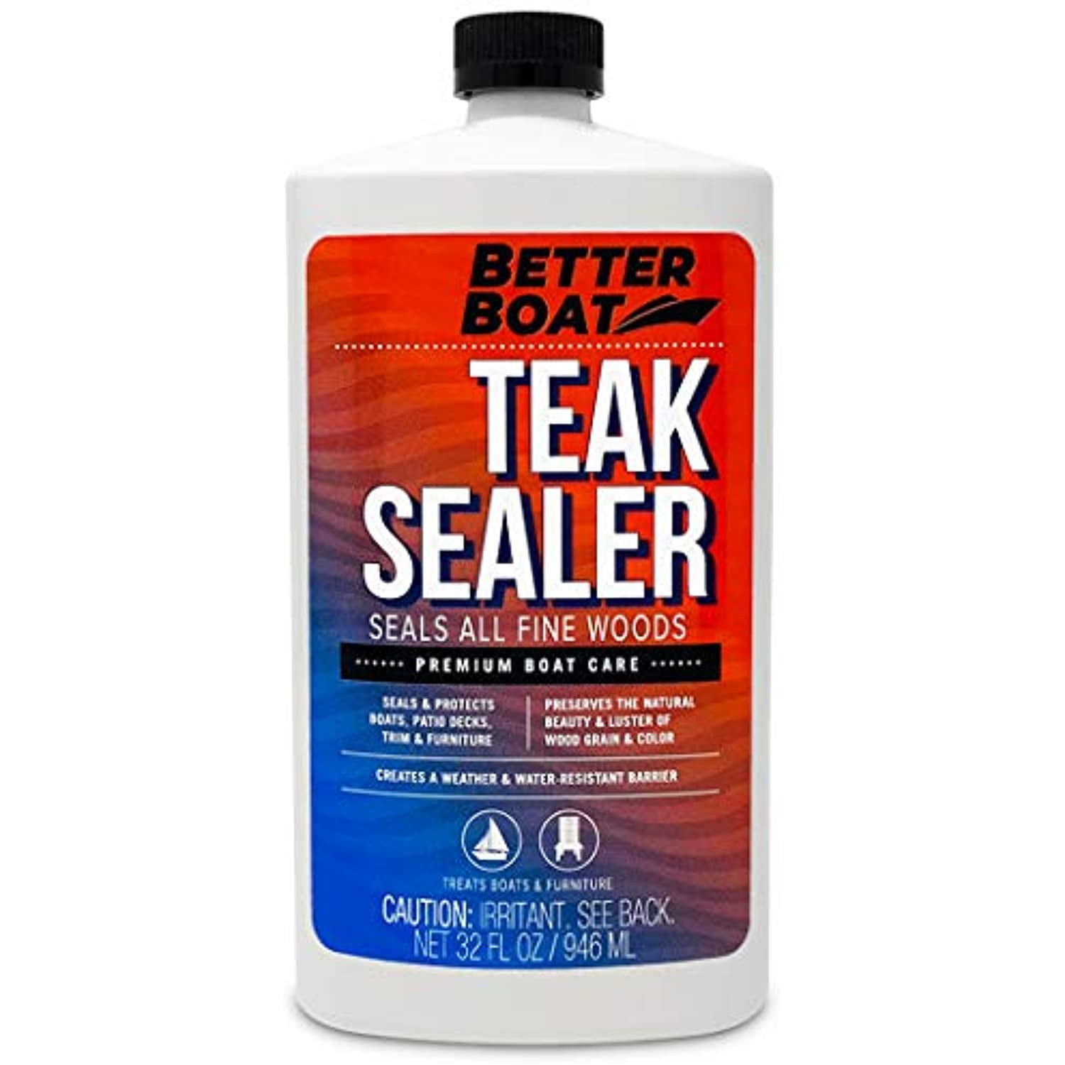 Premium Teak Sealer for Indoor/Outdoor Use - Waterproof Wood Sealant ...