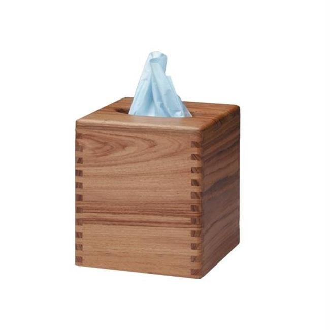 Teak Tissue Box Holder - Walmart.com