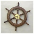 Teak Wood Ship Wheel - 24 in. - Walmart.com