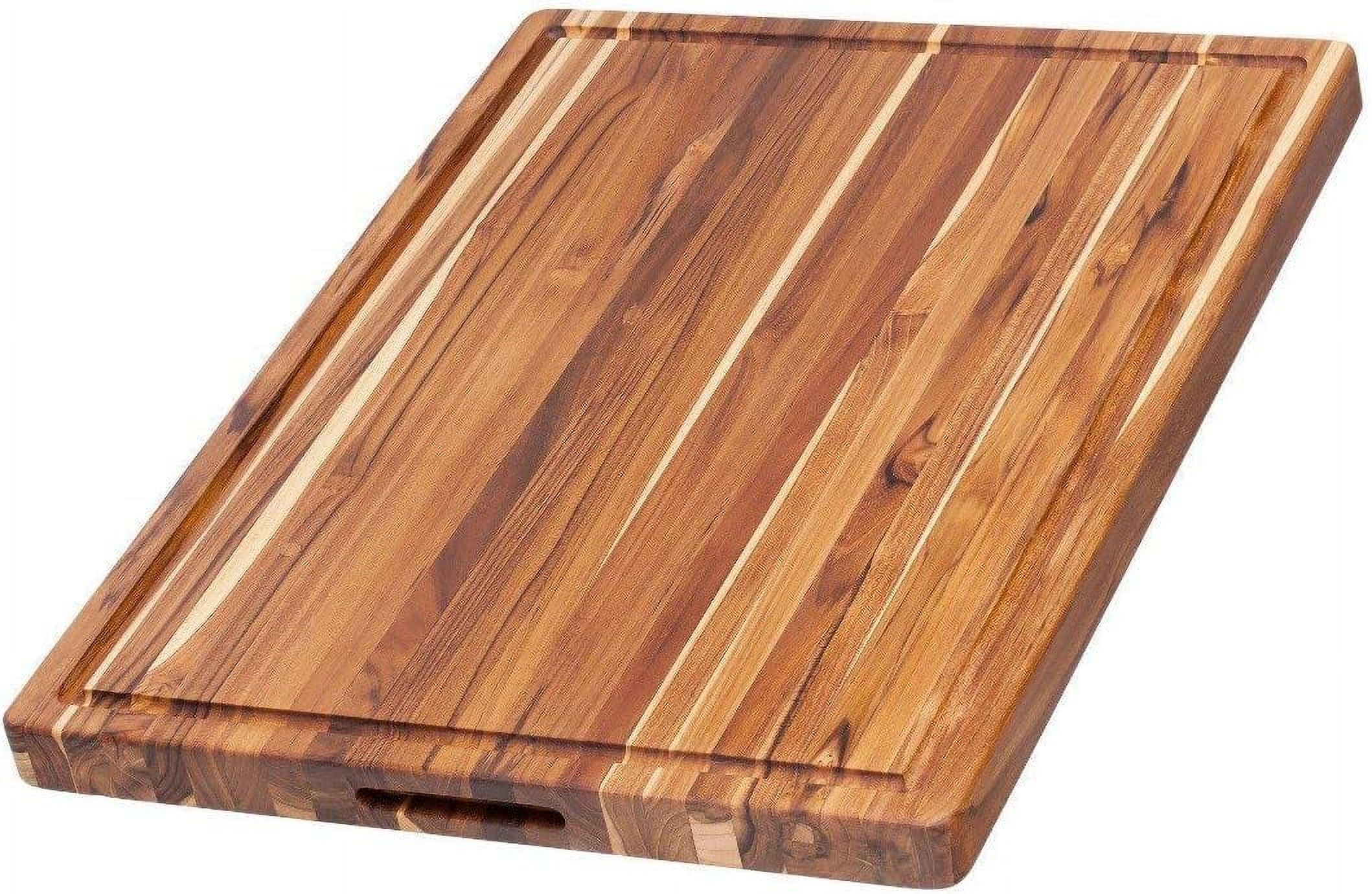 Teakhaus Carving Board - Large (L) Wood Cutting Board with Juice Groove ...