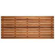 Bare Decor Solid Teak Wood Shower, Spa, Door Mat - Oiled Finish, Slip ...