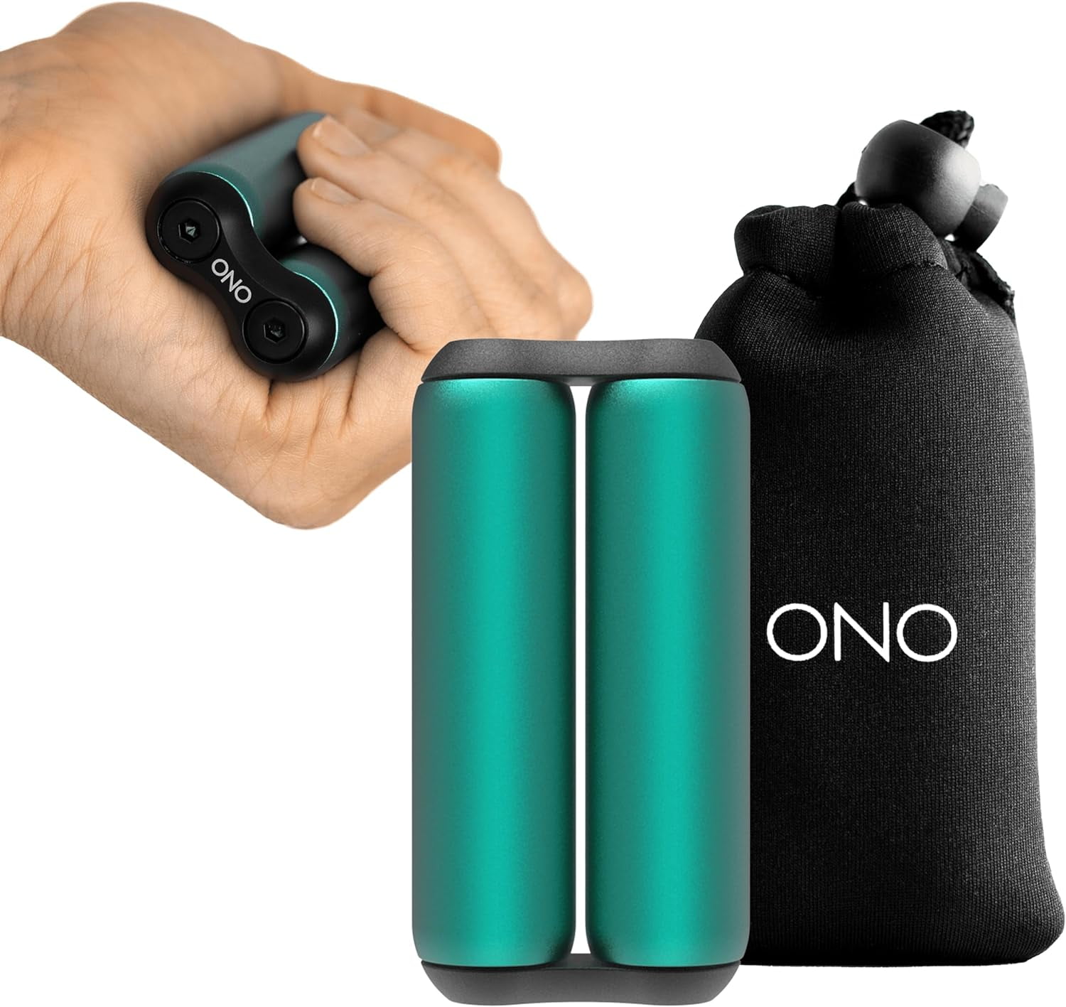 Teal Aluminum Junior ONO Roller - Handheld Fidget Toy for Adults | Help ...