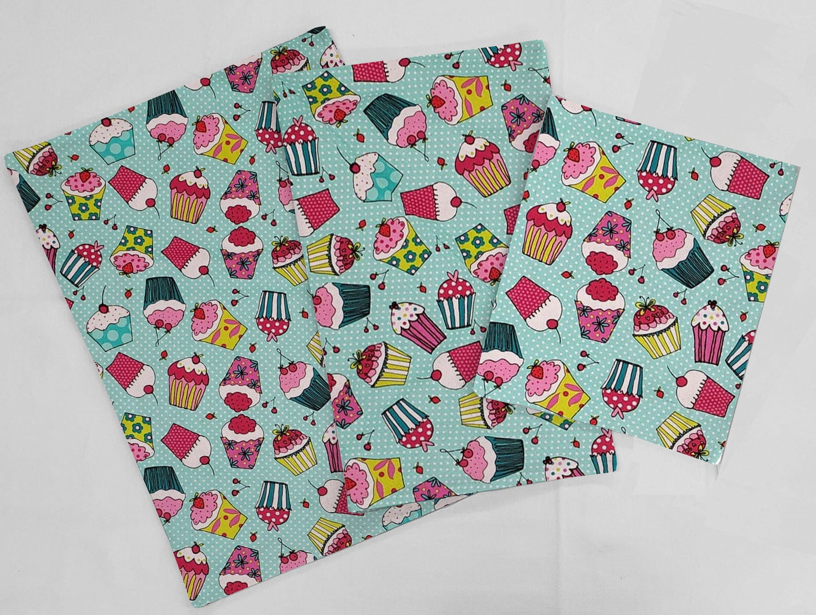 Teal Cupcakes Countertop Appliance Slider Mats by Penny's Needful ...