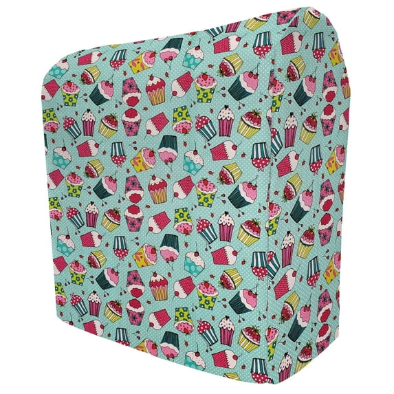 Teal Cupcakes Cover Compatible with Ninja Slushi Professional Frozen ...
