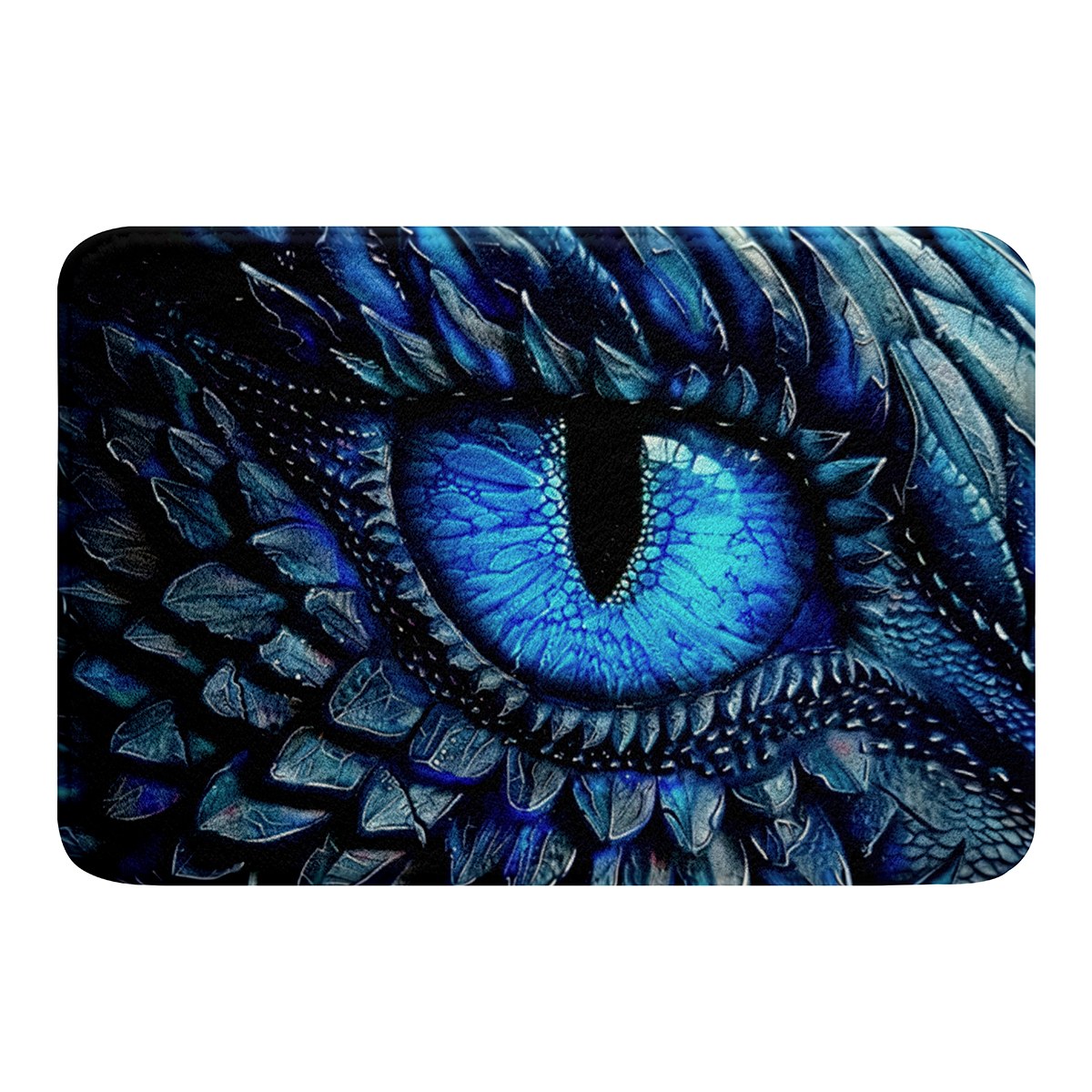 Teal Dragon Eye 20"x32" Rug,Antique 3D Dragon Floor Mats Gothic ...