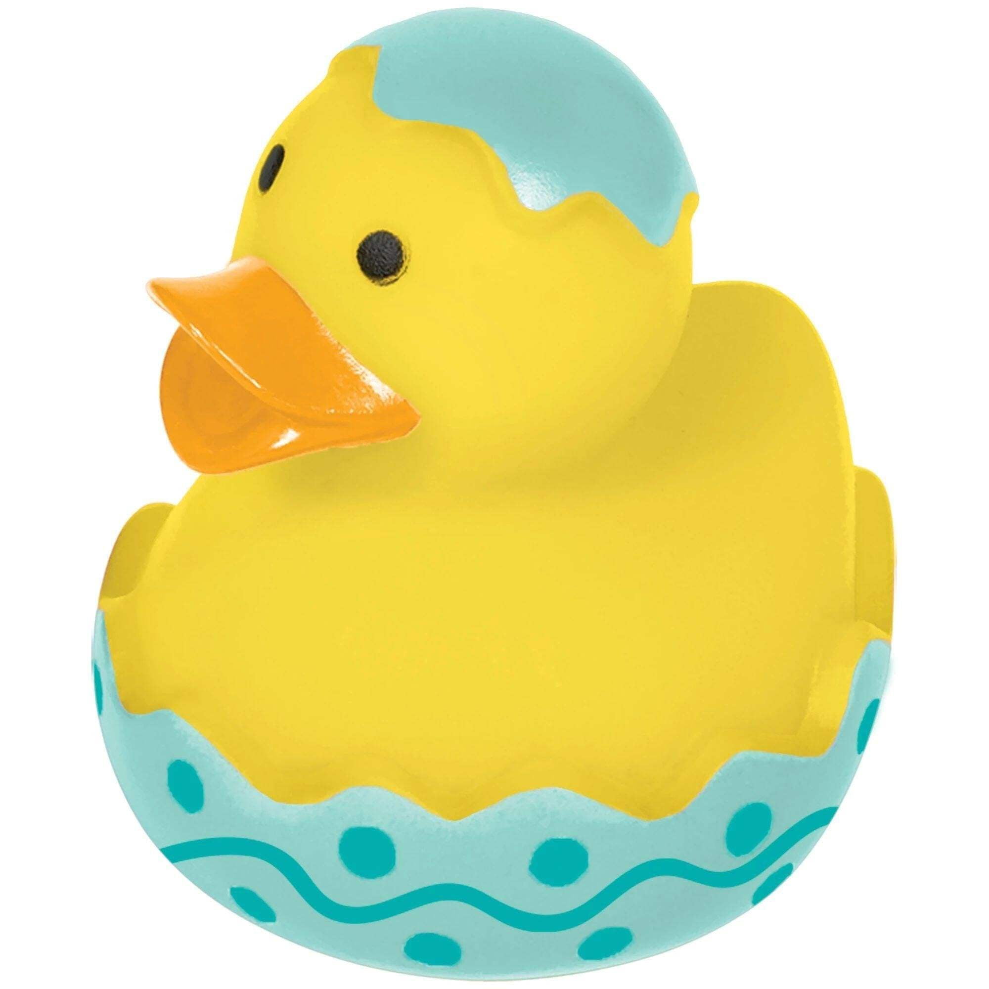 Teal Easter Rubber Duck - 2in x 2.25in - Walmart.com