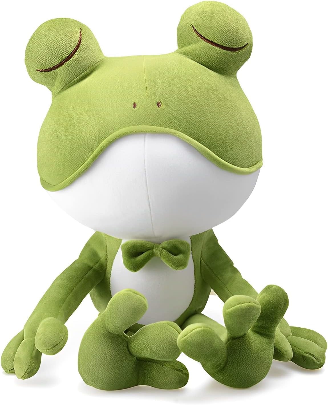 Teal Frog Plush Stuffed Toy - Cute Frog Plush Pillow, Kawaii Frog ...
