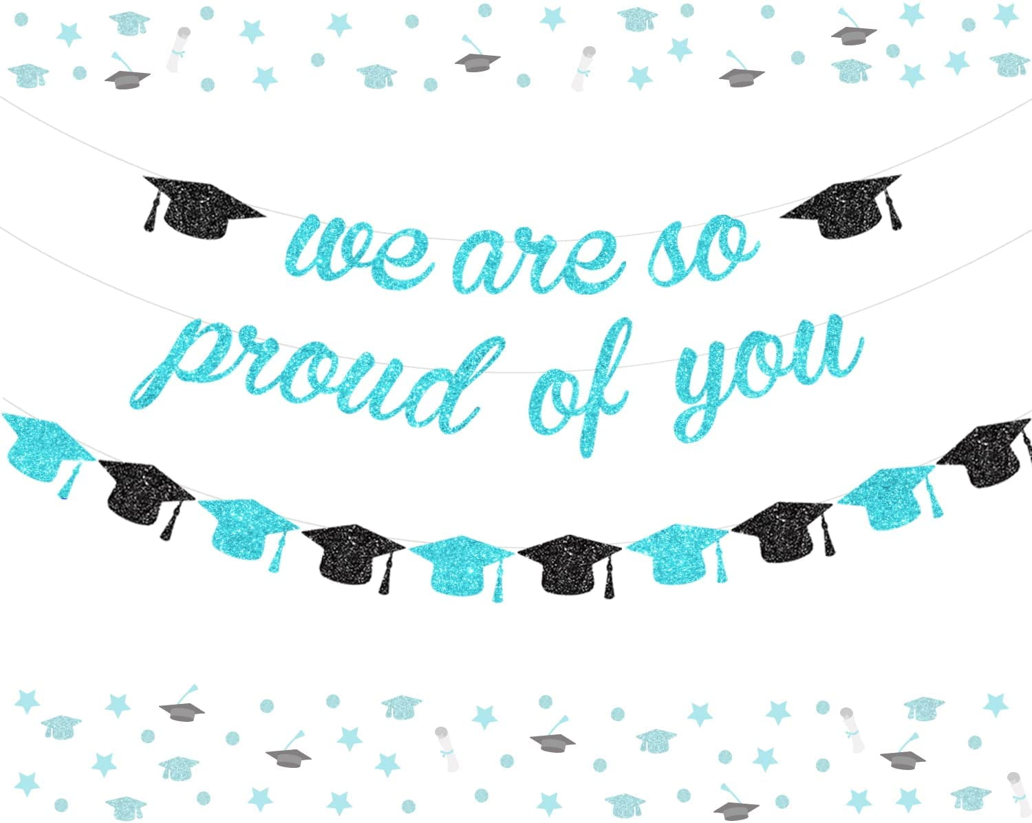 Turquoise Graduation Decorations