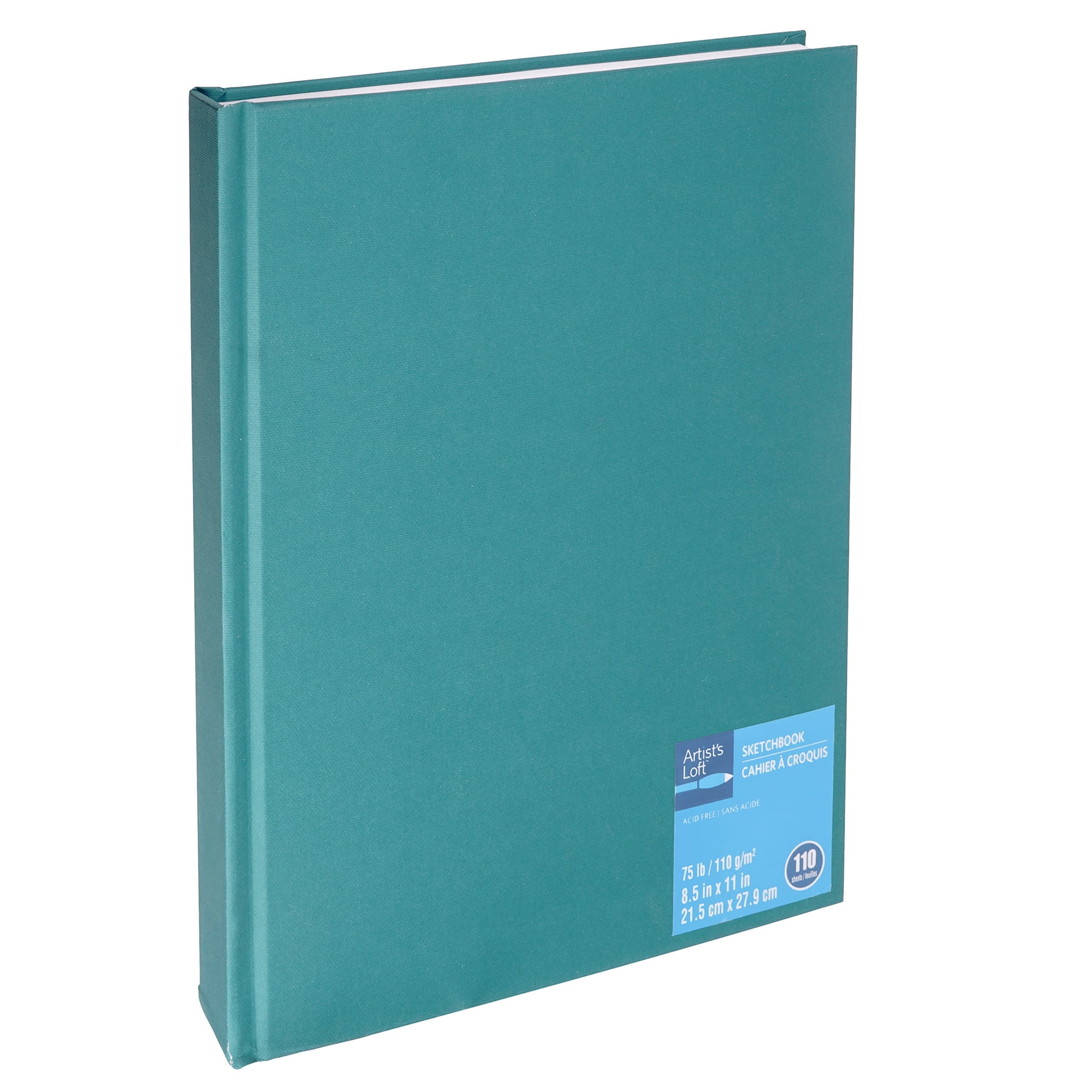 Teal Hardbound Sketchbook by Artist's Loft - Acid Free and Smudge ...