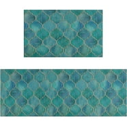 Domesticated Turquoise Rug, TURQUOISE - Walmart.com