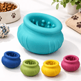 Teal L Wobbly Dog Enrichment Lick Stuffable Frozen Interactive Fetch ...