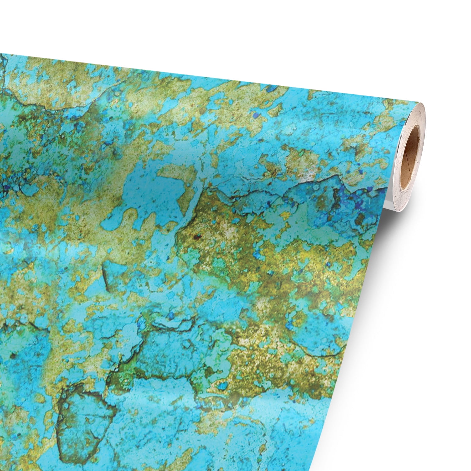 Teal Marble 96” x 52” Vinyl Wrap Sheet for large or custom items | 3M ...