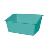 Teal Plastic Book Storage Bin by Creatology - Organize Books for ...