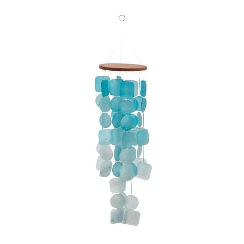 Teal Shell Square Wind Chime - Walmart.com