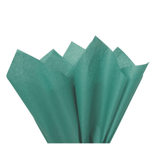 Teal Tissue Paper Squares Bulk 100 Sheets, A1 Bakery Supplies, Large 15 ...