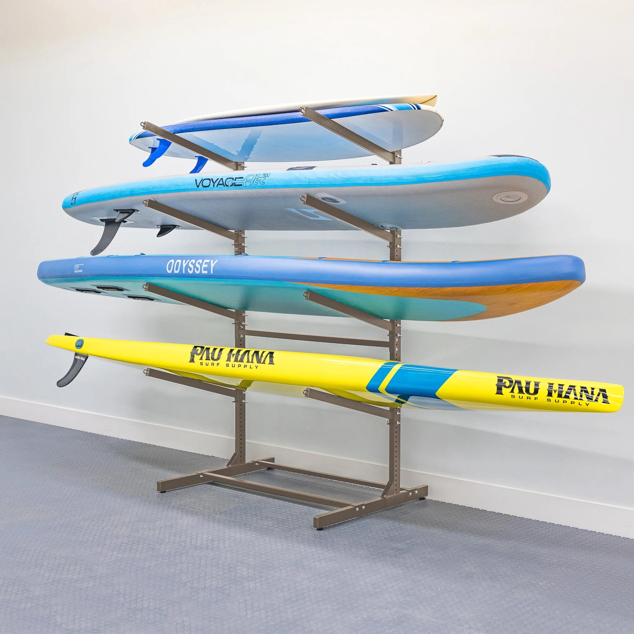 Teal Triangle Freestanding G-Surf SUP | 4 Levels | Indoor-Outdoor ...