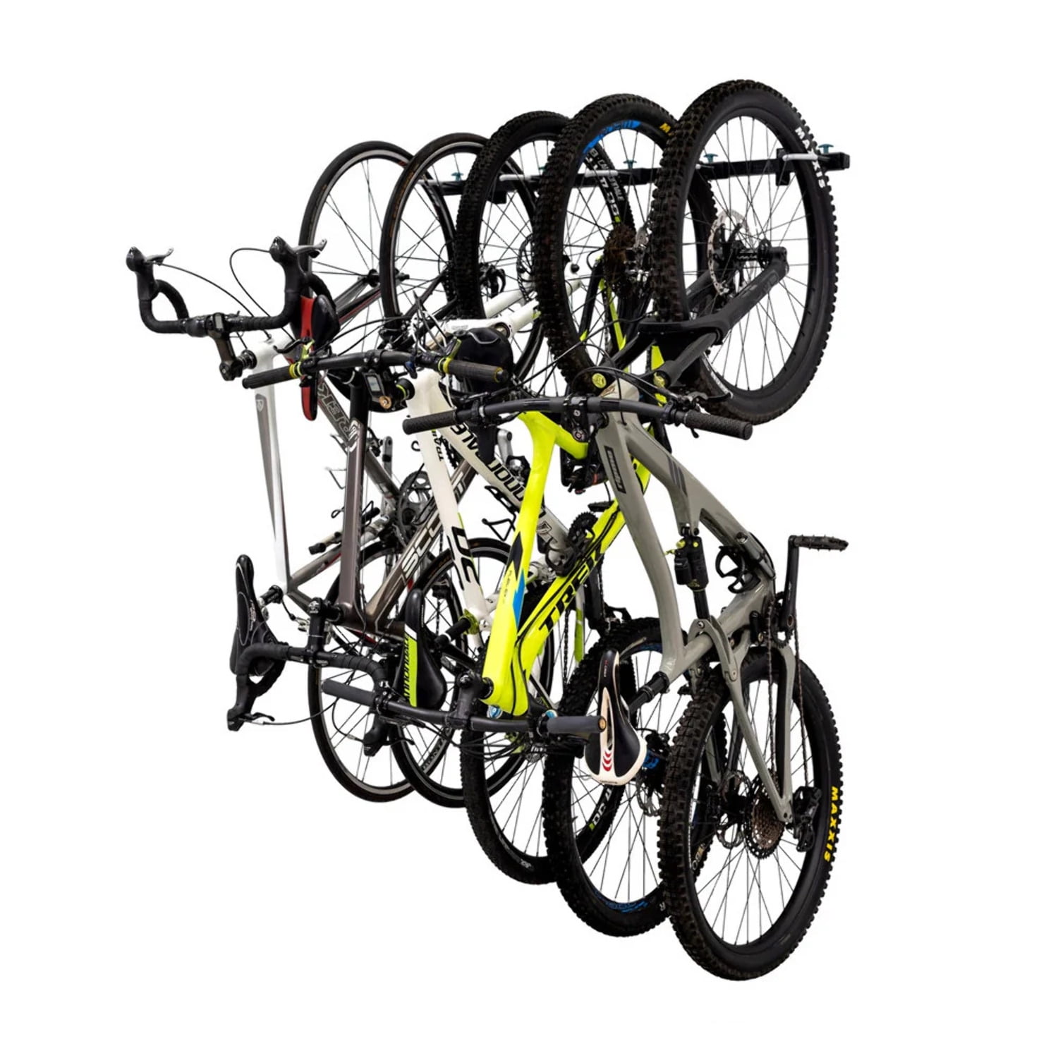 Teal Triangle G-Bike | Holds 5 Bikes | Adjustable Spacing - Walmart.com