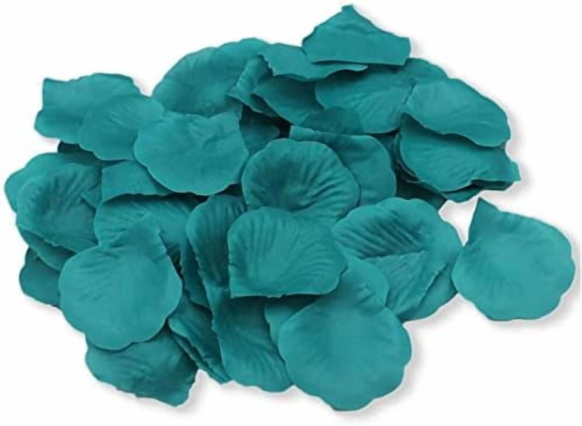 Teal Turquoise Blue Rose Flower Petals Beach Wedding Confetti Party ...
