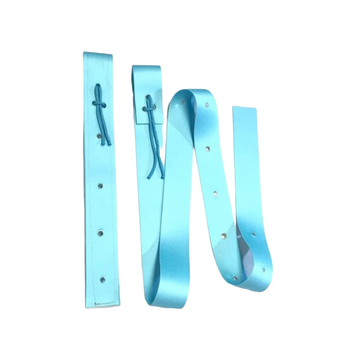 Teal cinch strap turquoise cinch latigo 2" for western saddles ...