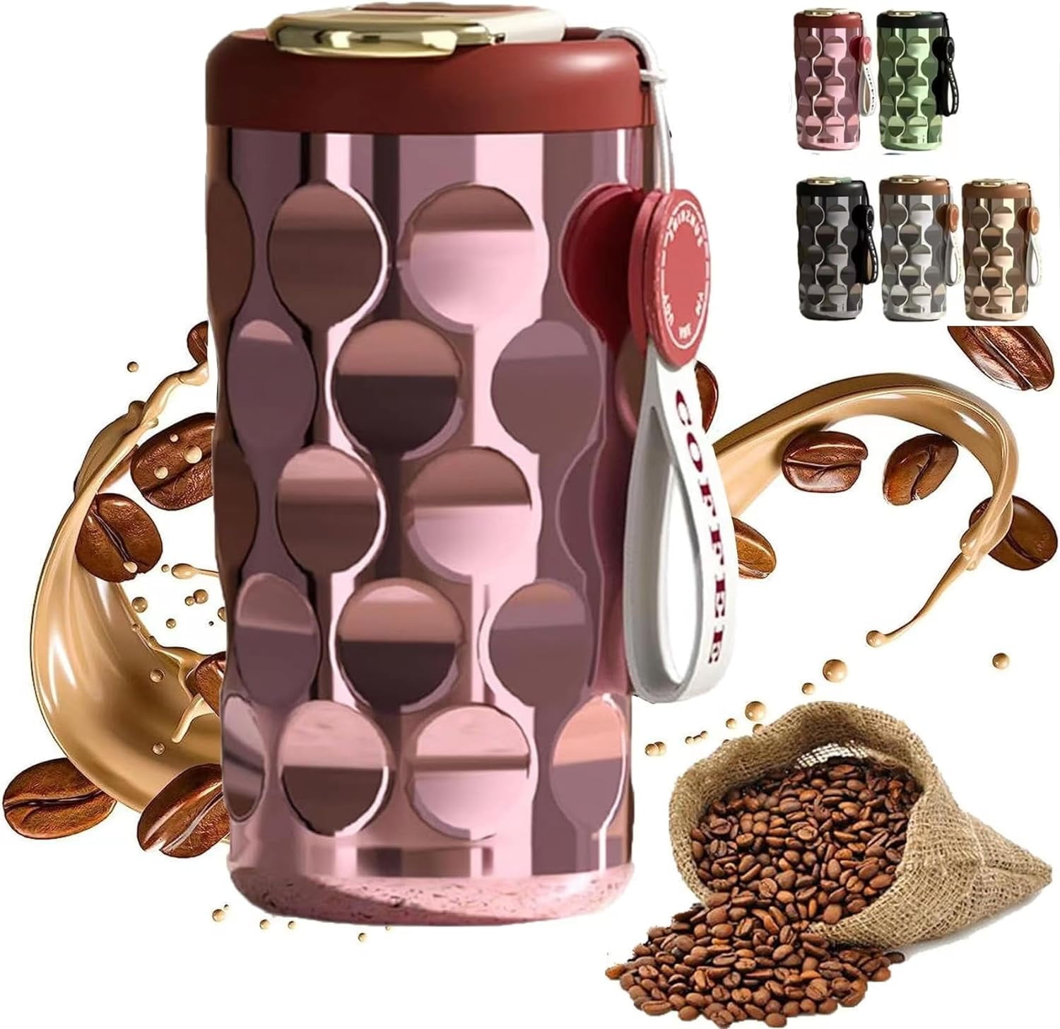 Tealier Smart Coffee Thermos, 450ml Tealier Limited Edition ’24 Crystal ...