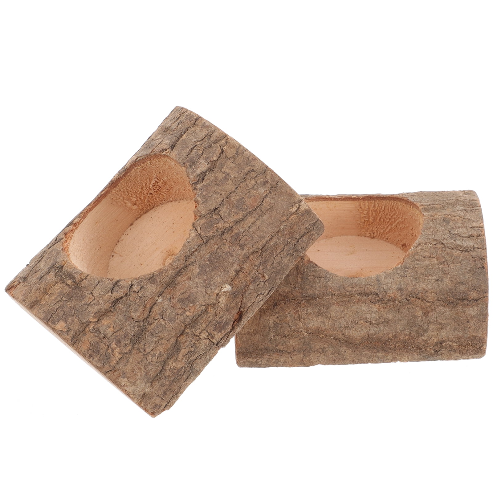 Tealight Holder Vintage Decor Home for Candle Table Centerpiece Wood ...