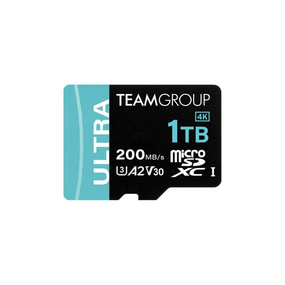 Team 1TB Ultra-Fast microSDXC UHS-I/U3 Memory Card with Adapter ...