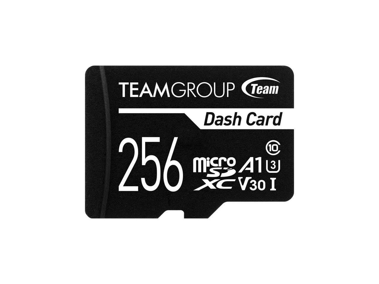Team 256GB Dash Card microSDXC UHS-I/U1 Class 10 Memory Card with ...