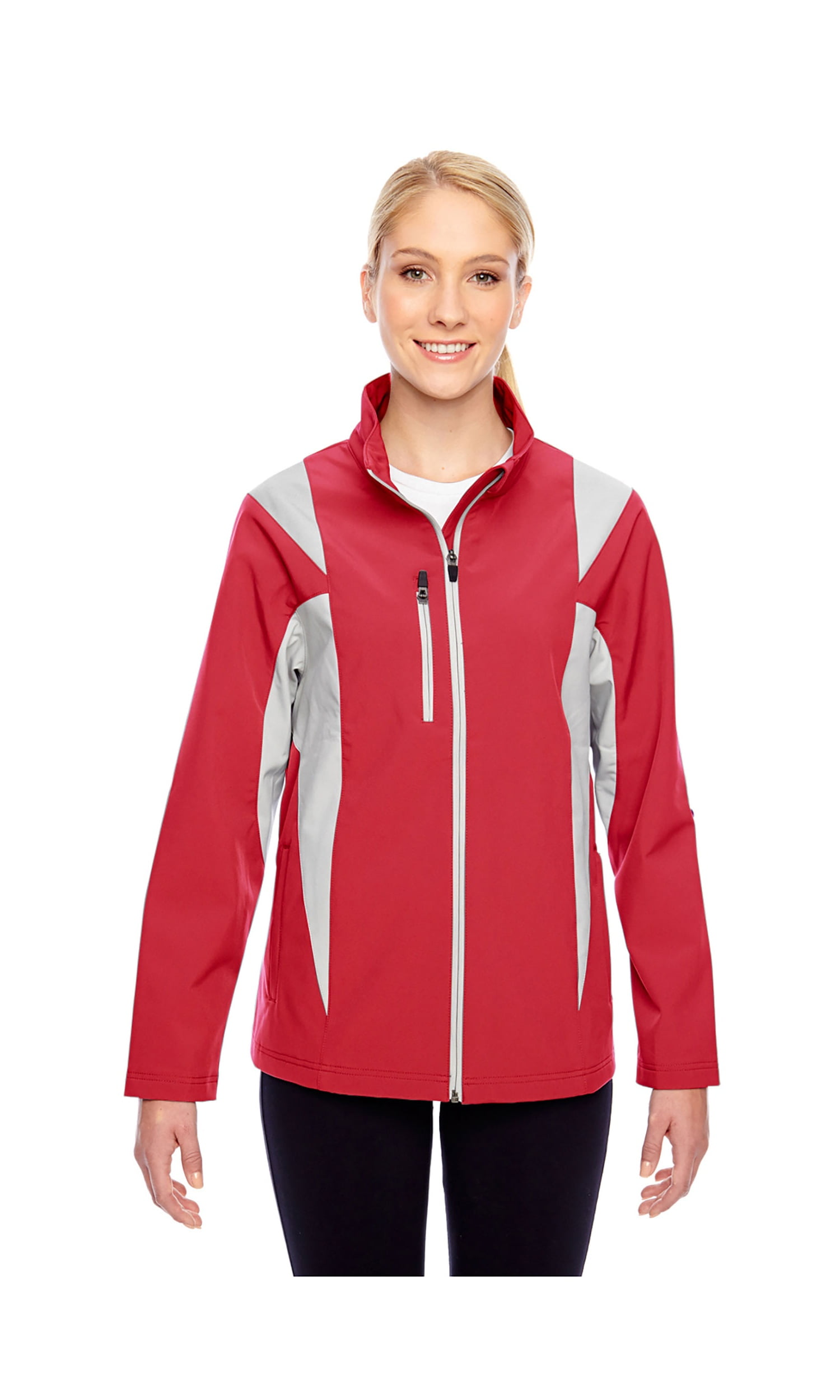 Team 365 Ladies Icon Colorblock Soft Shell Jacket, Style TT82W ...