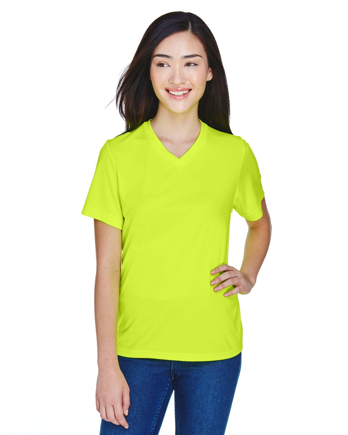 Team 365 Ladies' Zone Performance T-Shirt - TT11W - Walmart.com