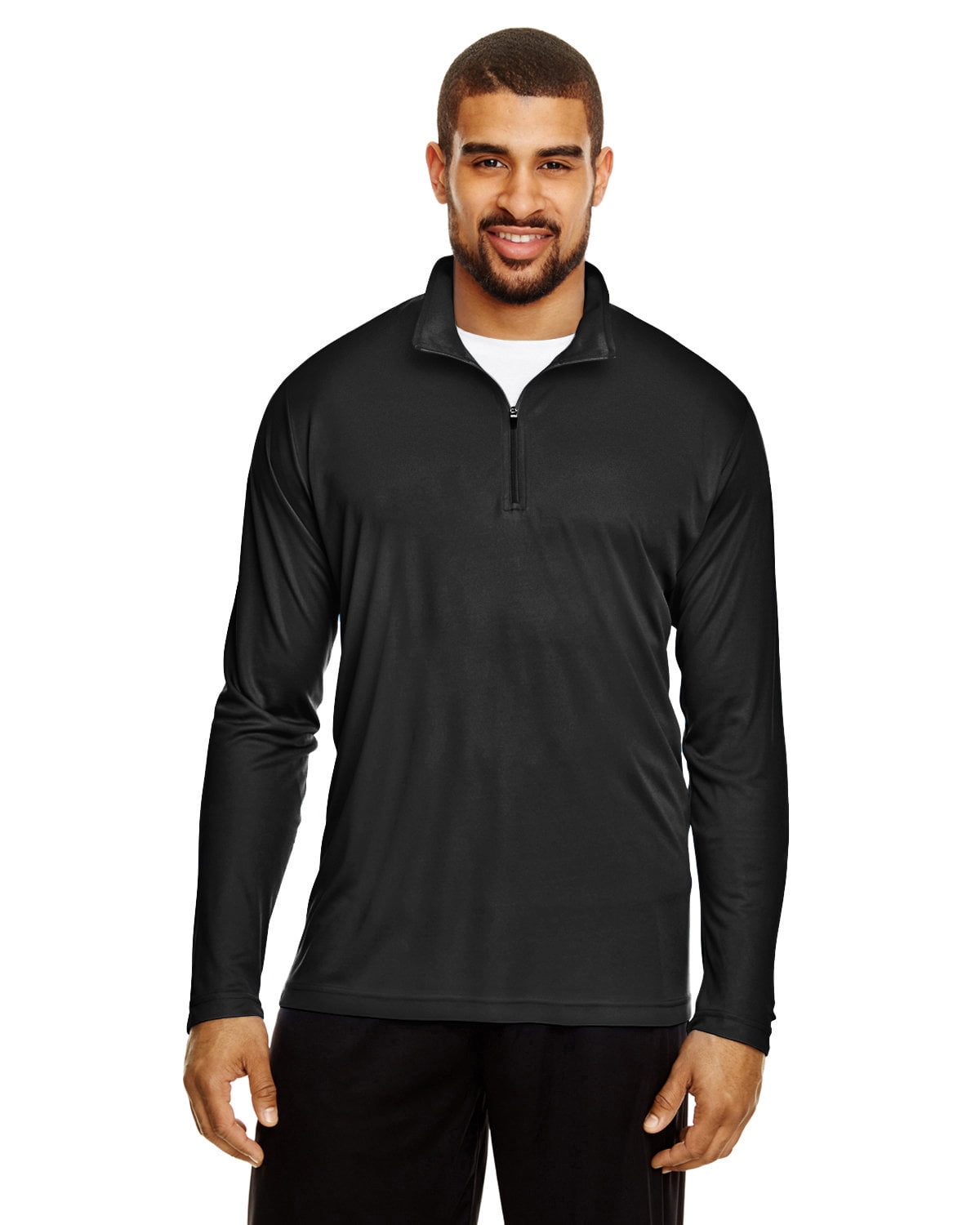 Team 365 TT31 Men's Zone Performance Quarter-Zip, Moisture-Wicking ...