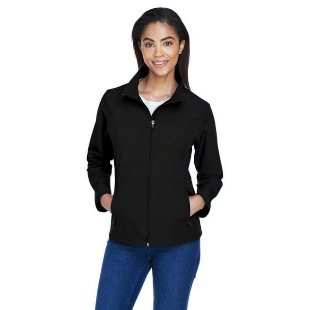 Team 365 TT80W Ladies' Leader Soft Shell Jacket - Walmart Business Supplies