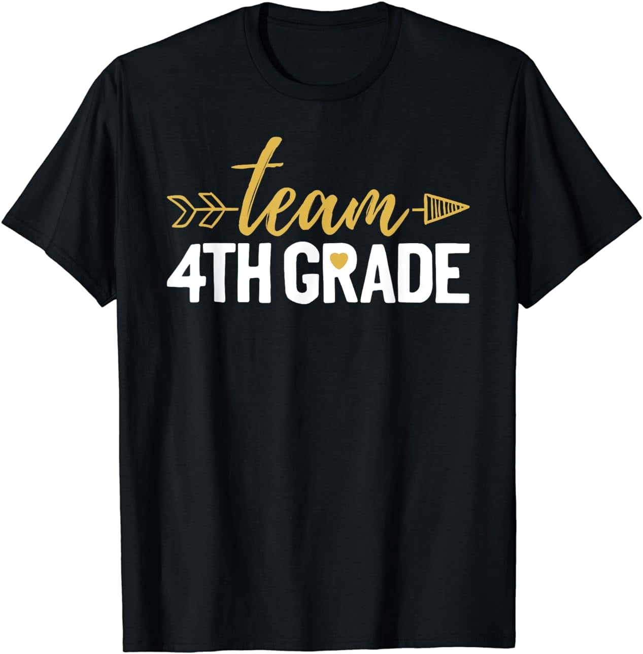 Team 4th Grade Hello Fourth Grade Crew Squad Teacher Kids T-Shirt ...