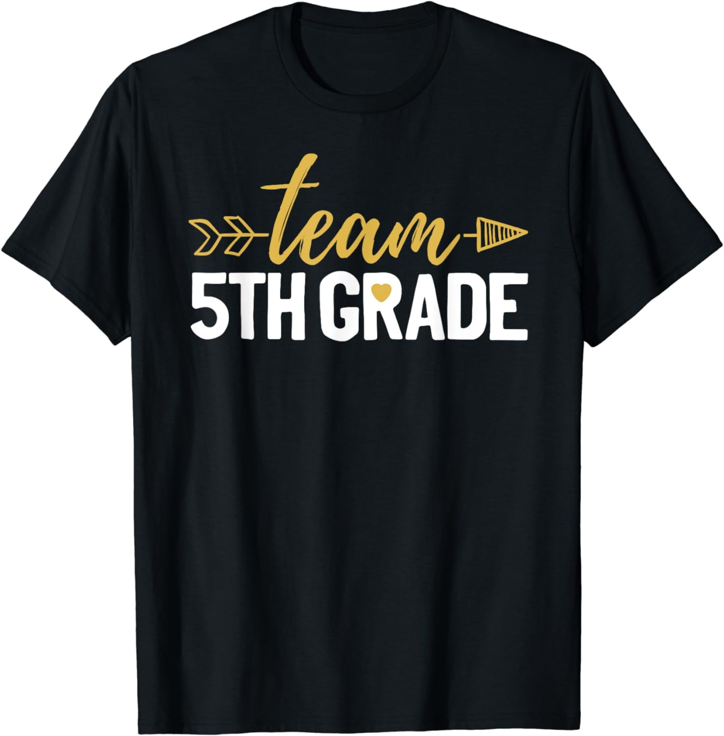 Team 5th Grade Hello Fifth Grade Crew Squad Teacher Kids T-Shirt ...