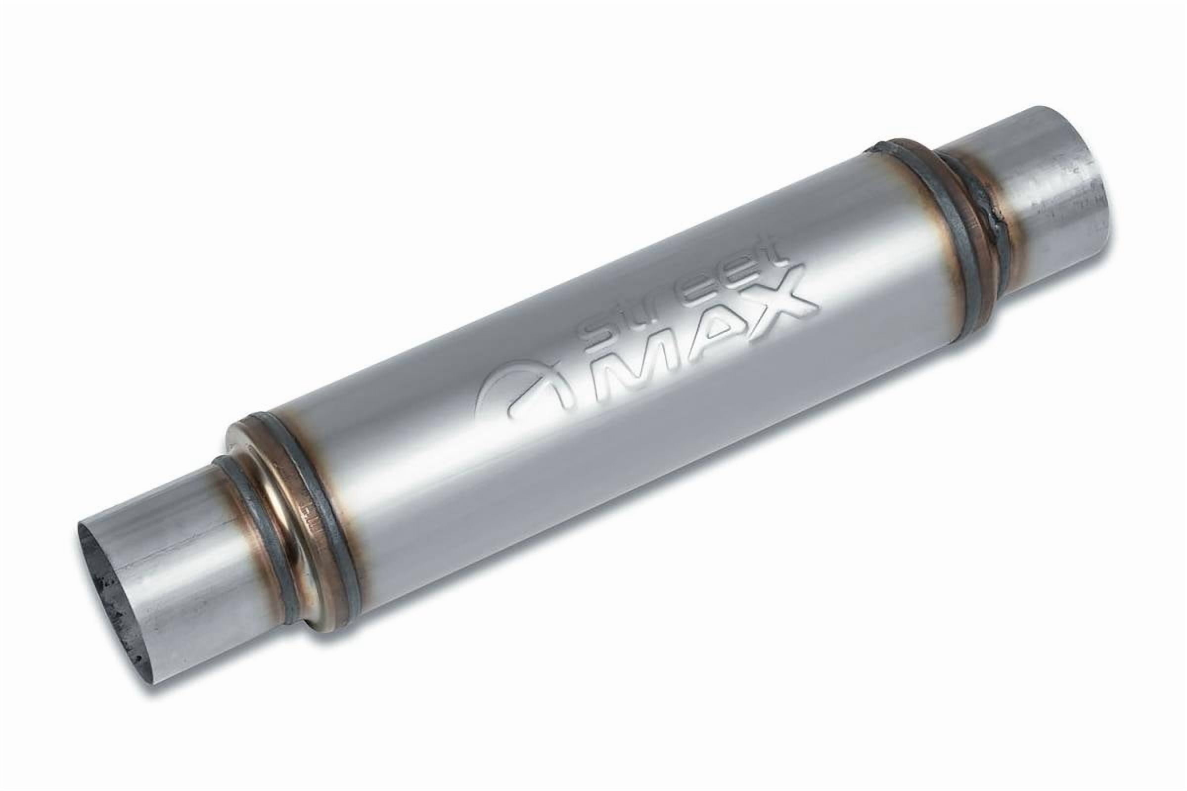 Team Allied Street Max 4" Round Body Center/Center Muffler - Walmart.com