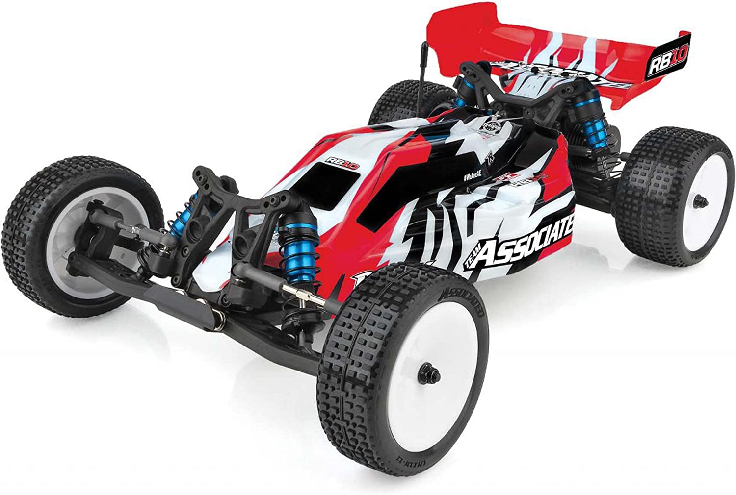 Team Associated 1/10 RB10 2 Wheel Drive Buggy RTR Ready to Run Red LiPo ...