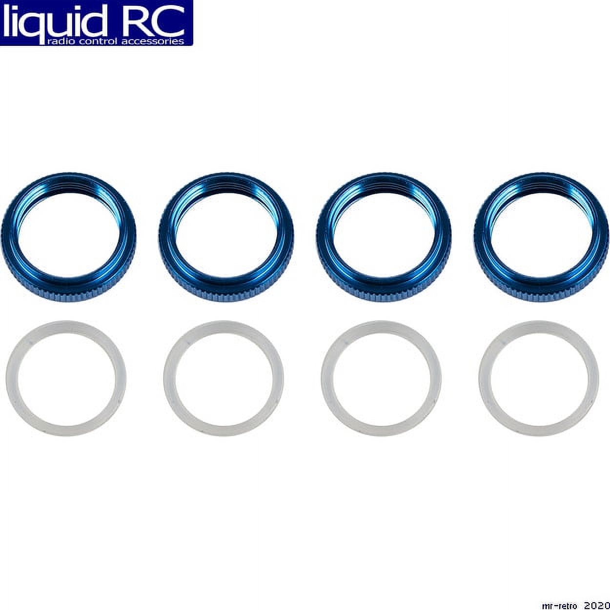 Team Associated ASC25942 Rival MT8 Threaded Shock Collars - Walmart.com