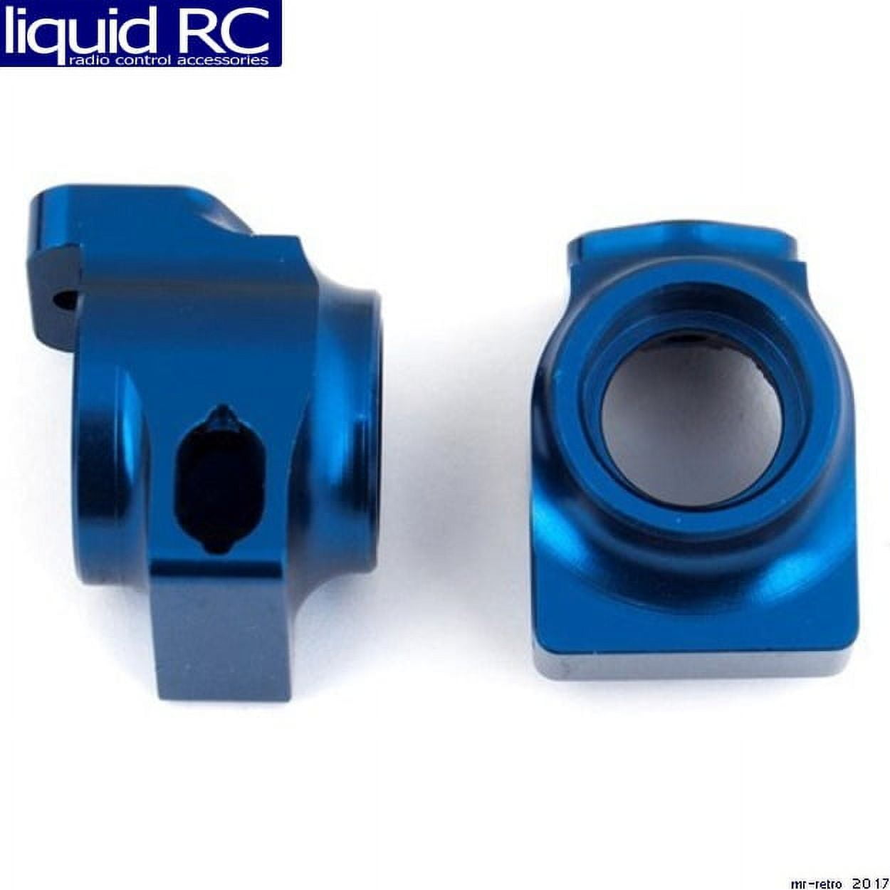 Team Associated Factory Team Aluminum Rear Hubs Blue 2 B64 B64D ...