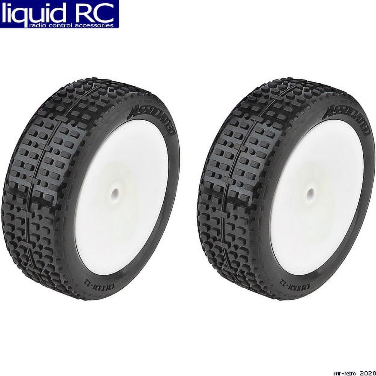 Team Associated RB10 RTR Front Wheels and Tires mounted ASC72018 ...
