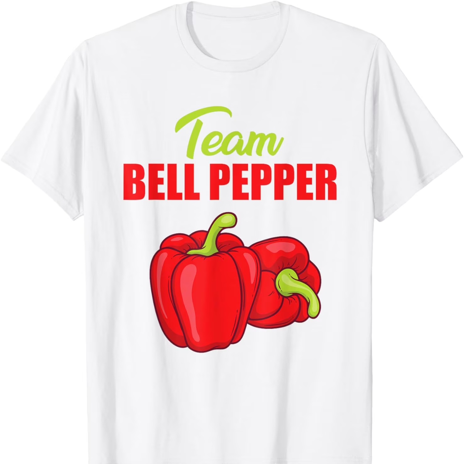 Team Bell Pepper Design Vegan Food Paprika Gardening T-S1HirtM1en's and ...